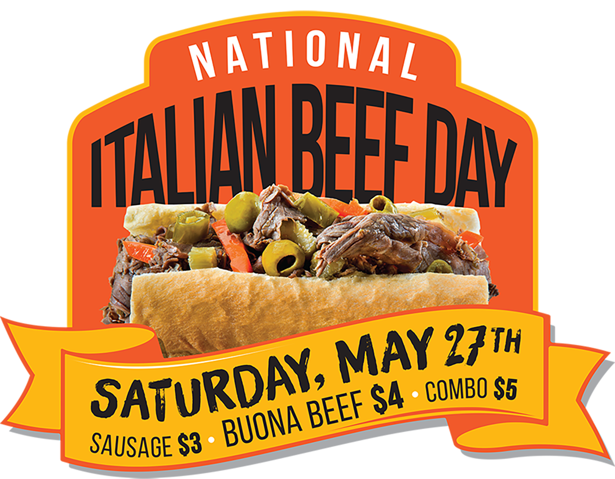 Buona Announces the First Official National Italian Beef Day | Chicago ...