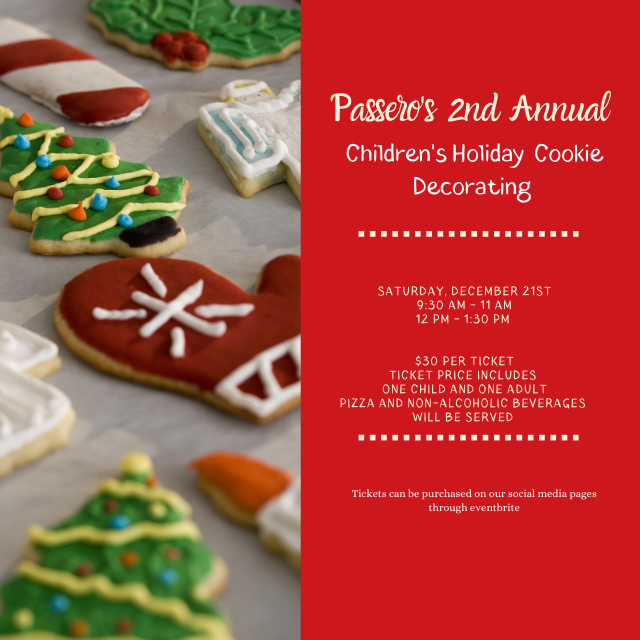 2nd Annual Children's Holiday Cooking Decorating at Passero | Chicago ...